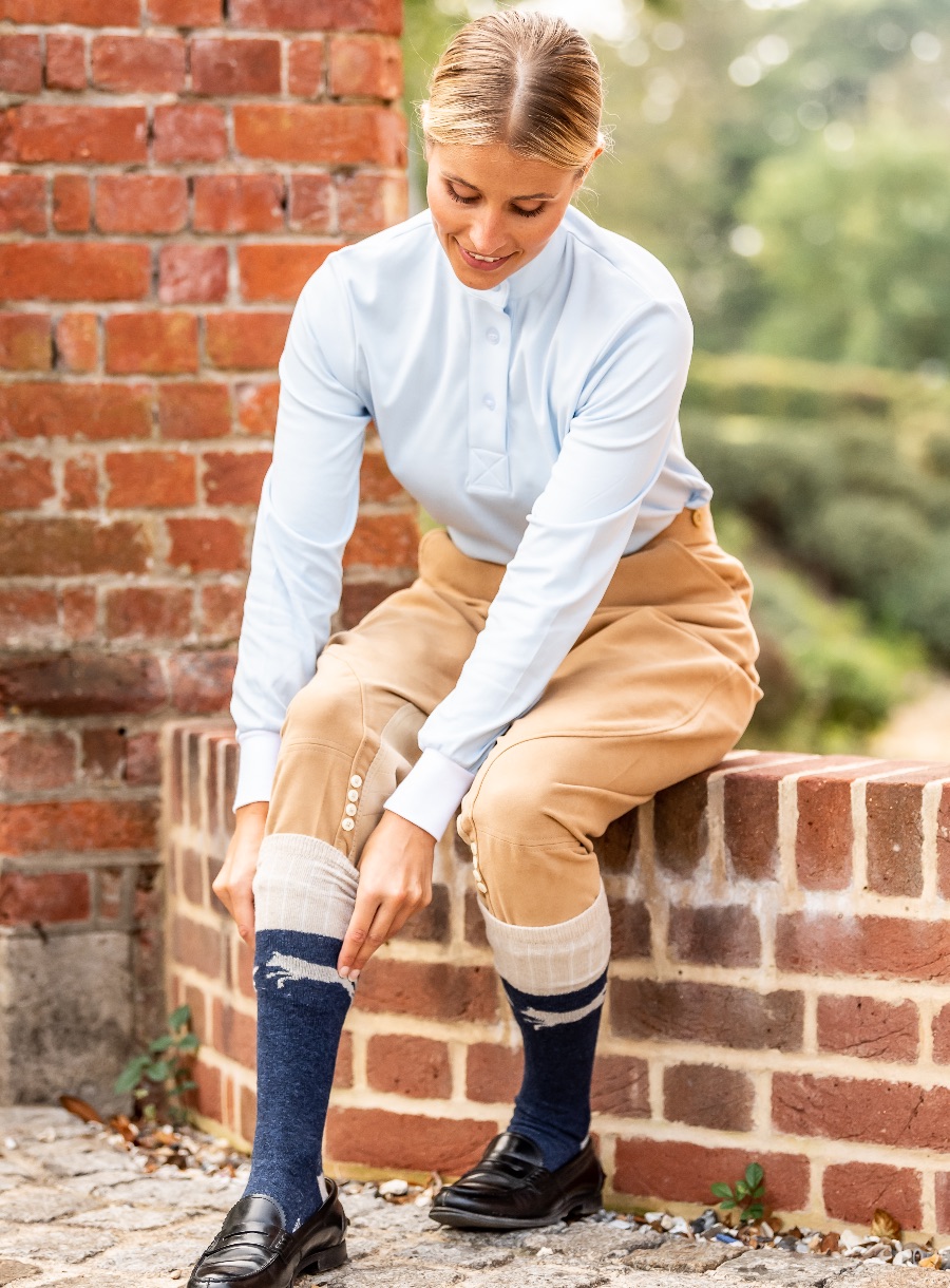 Ladies Camel Moleskin Breeches - The Hunting Stock Market