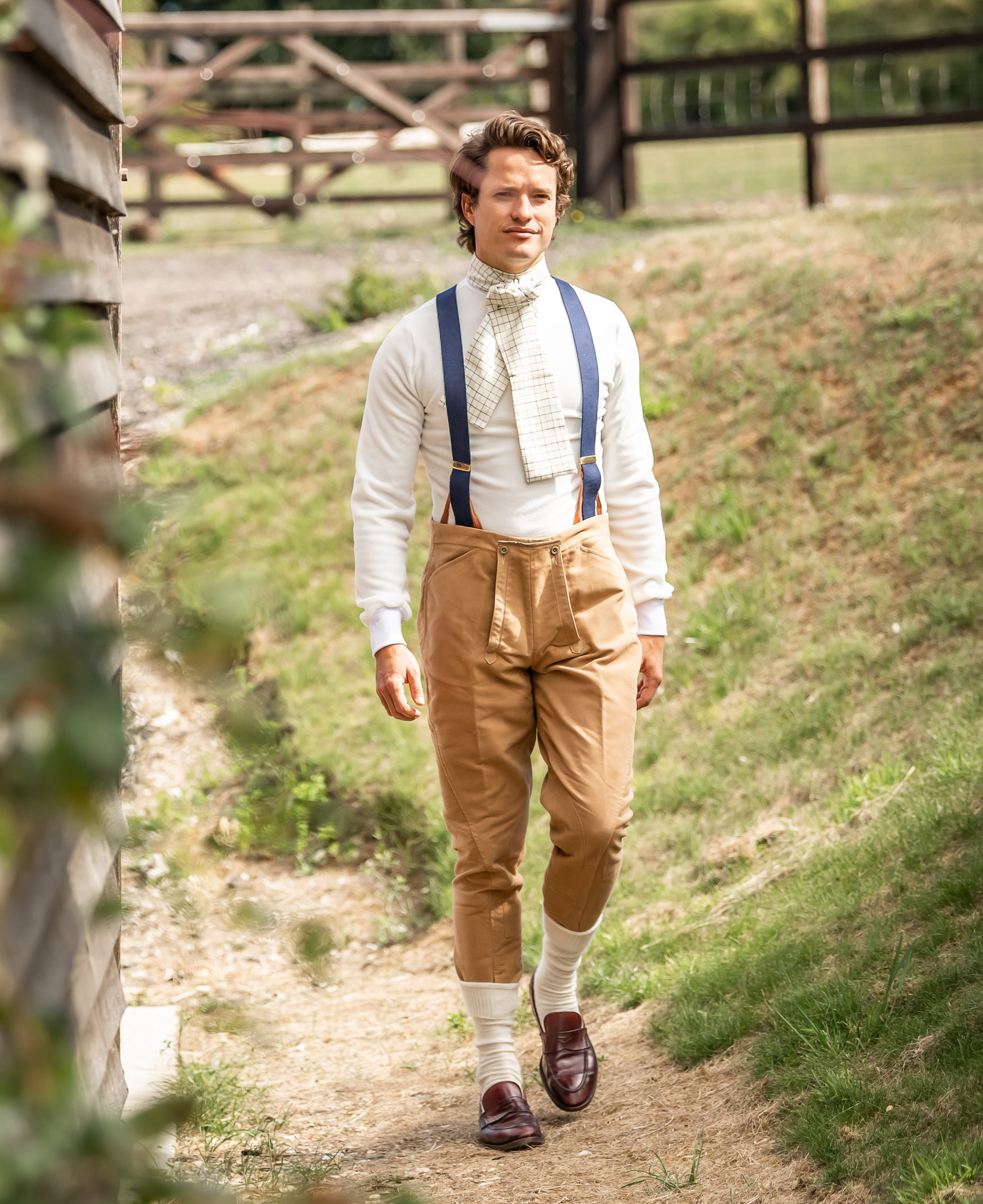 Mens Camel Moleskin Breeches - The Hunting Stock Market