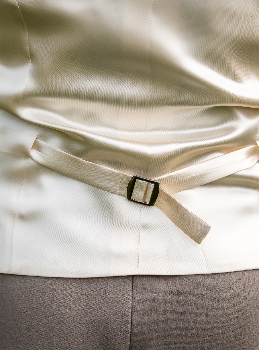 Mens Waistcoat - Black/Gold Tattersall - The Hunting Stock Market